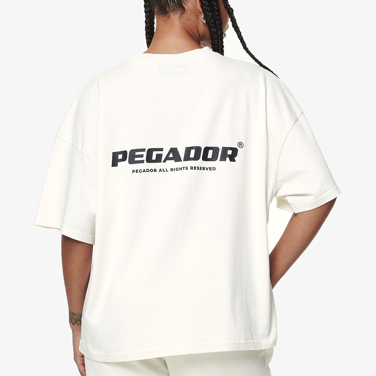 Arendal Logo Heavy Oversized Tee Washed Salty Cream – PEGADOR®